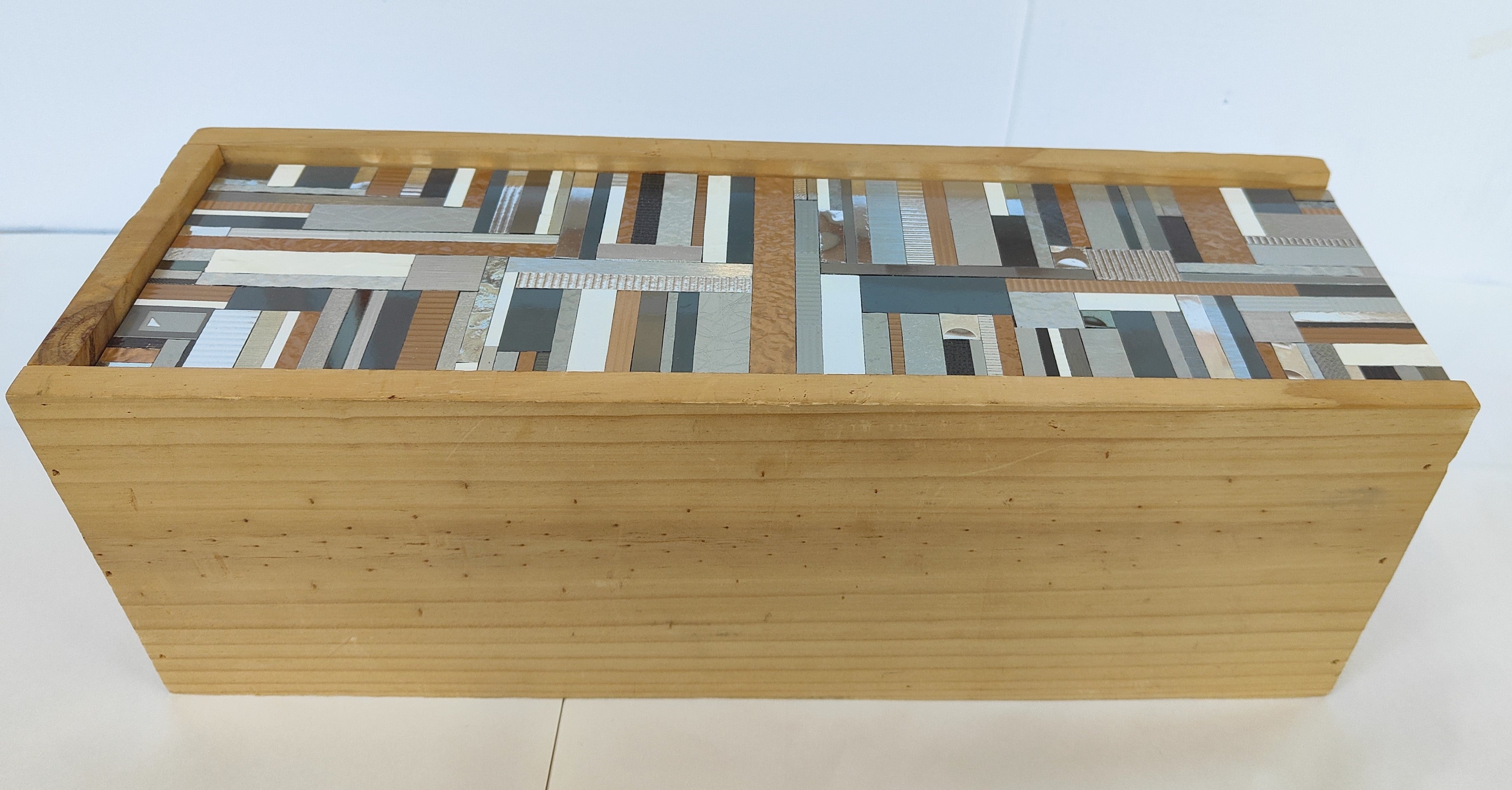 Patchwork laminate Treasure Box - Rare Hare Designs | Atelier Crafers